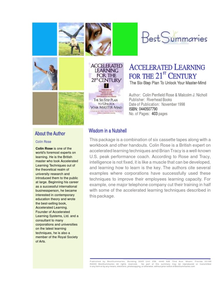 AcceleratedLearningforthe20thCentury BEST | PDF