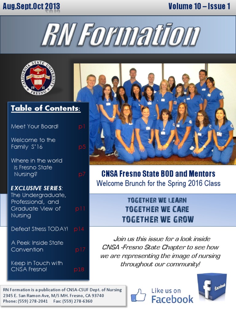 RN Formation Vol. 10 - Issue 1 | PDF | Nursing | Patient Protection And ...