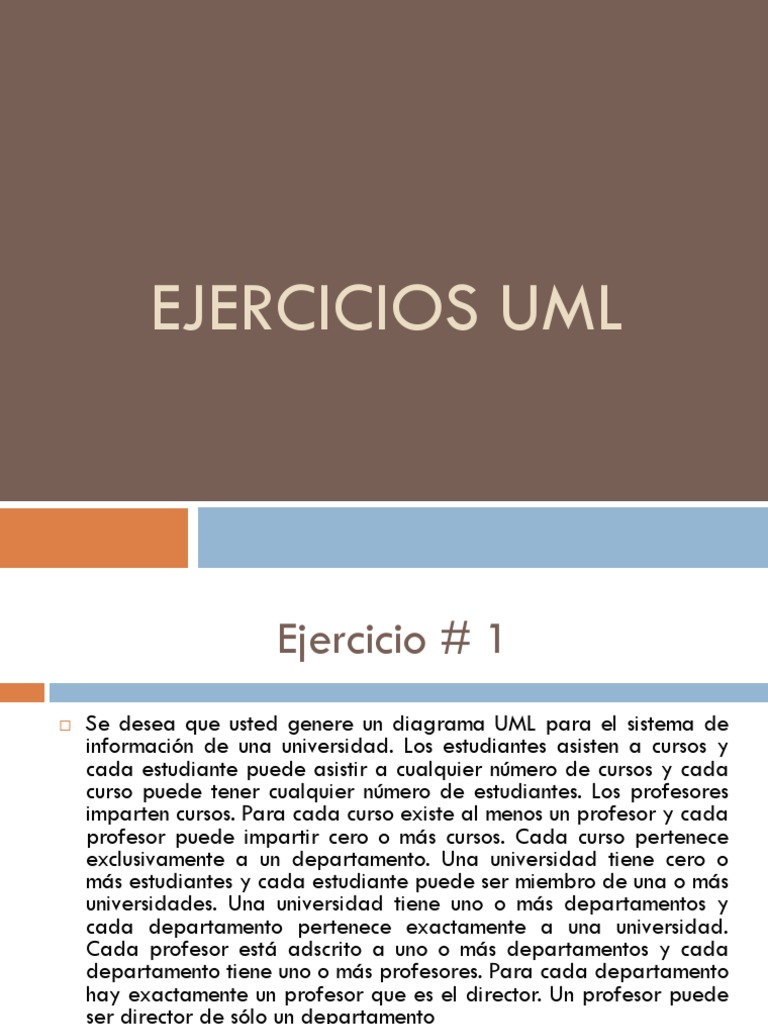Ejercicios UML PDF | PDF | Asociación de Futbol | Red de computadoras