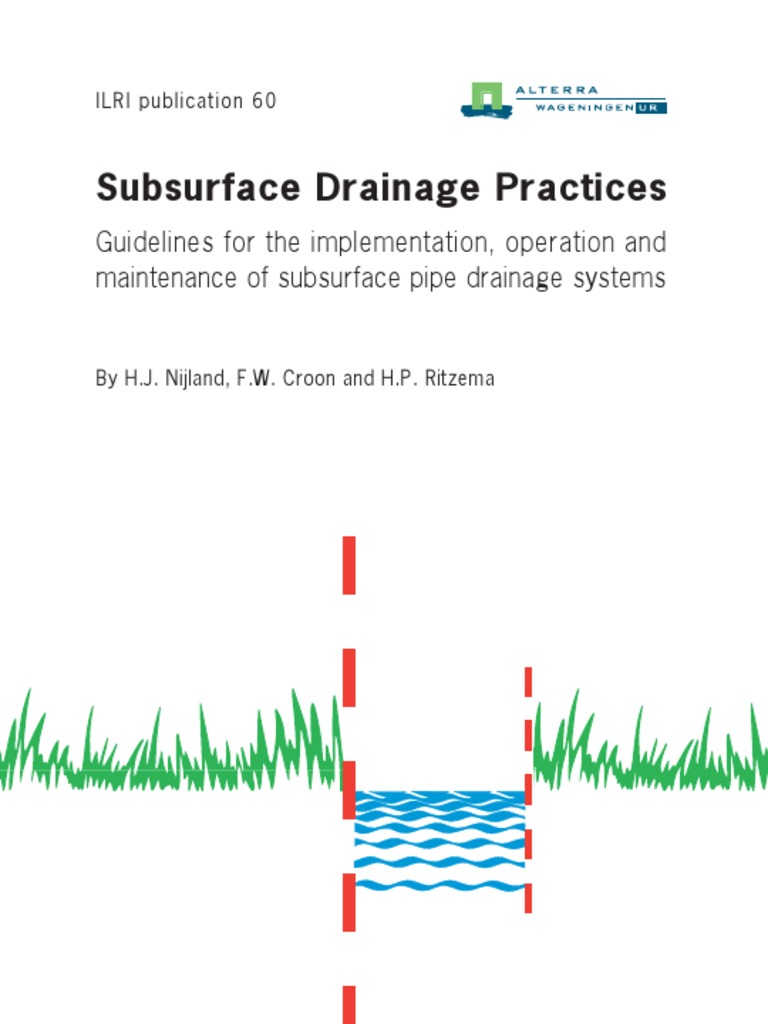 Subsurface Drainage System Guidelines | PDF