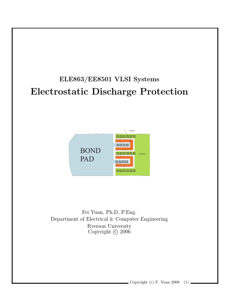 ESD Design PDF | PDF | Bipolar Junction Transistor | Mosfet