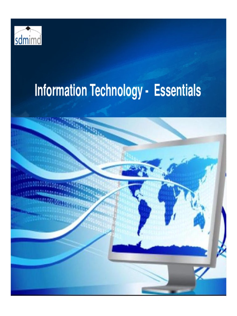 Information Technology - Essentials | PDF | Information | Computer Hardware