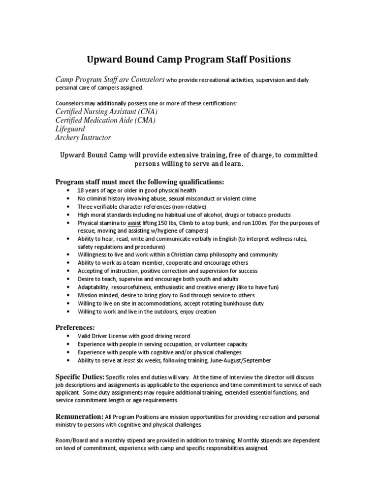 Staff Positions | PDF | Health Care | Labour