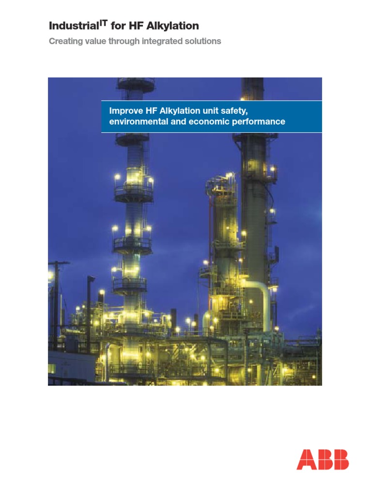 HF Alkylation Solution | PDF | Oil Refinery | Chemical Process Engineering