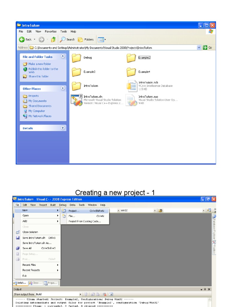 Visual Studio Project Setup Guide | PDF