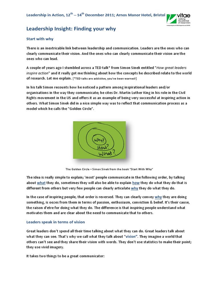 Finding Your Why | PDF