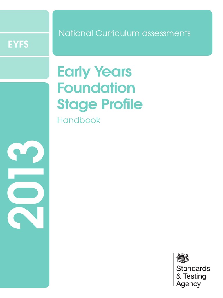 2013 Eyfs Handbook PDF | PDF | Early Years Foundation Stage ...