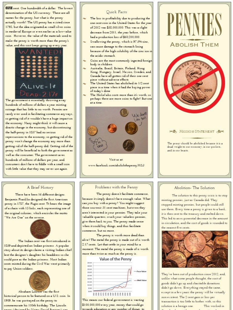 Penny copy.pdf | Penny (United States Coin) | United States Dollar