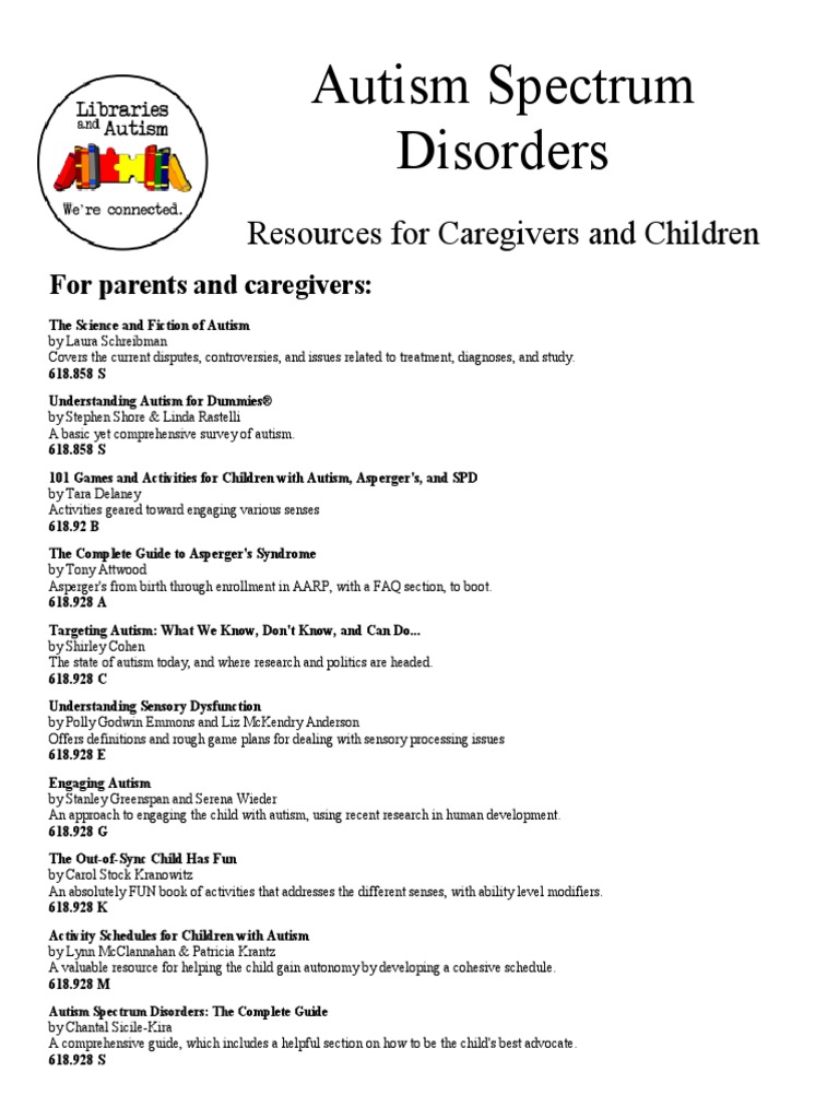 Autism Spectrum Disorders | PDF | Autism | Asperger Syndrome