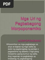 Mga Salitang Inuulit | PDF