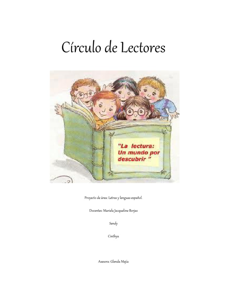 Circulo de Lectores | PDF | Lectura (proceso) | Libros