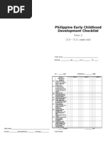 Eccd FINAL BOOKLET | PDF | Psychological Concepts | Childhood