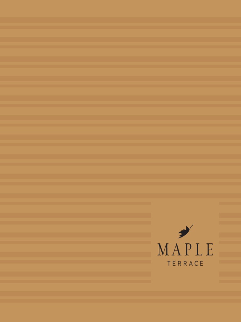 Maple Terrace E-Brochure PDF | PDF | Bathroom | Building Engineering