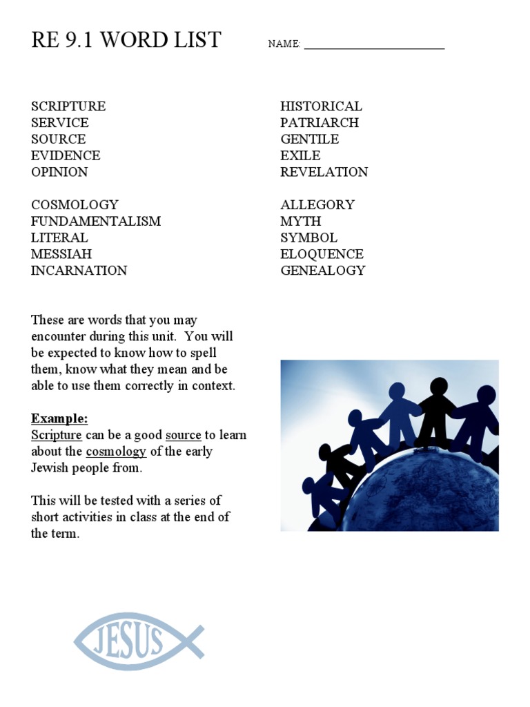 Essential Vocabulary for Religious Studies | PDF | Foreign Language ...