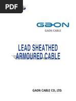 Gaon - Cables and Wires - Catalog | PDF | Insulator (Electricity ...
