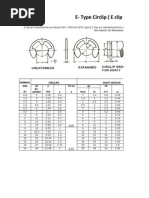 Specification For Circlips: IS: 3075 (Part 1) - 1986 | PDF | Fracture ...