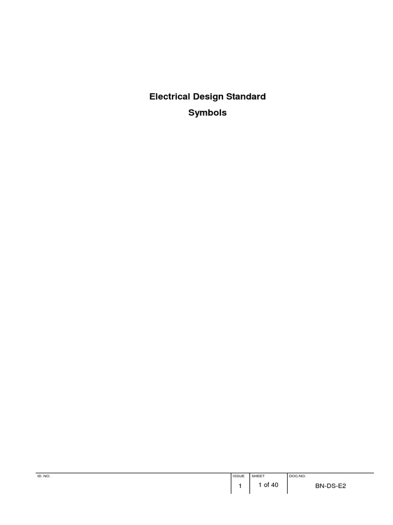 IEC Electrical Symbols PDF | PDF | Switch | Inductor