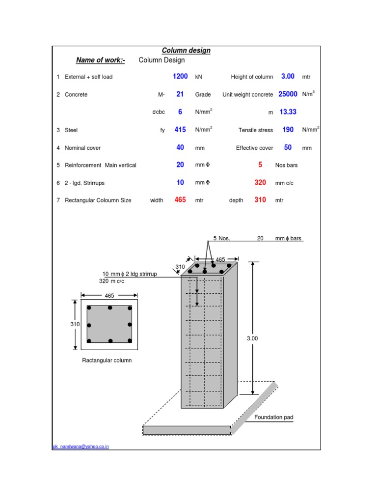 Design of Column - 02 | PDF | Column | Architectural Design