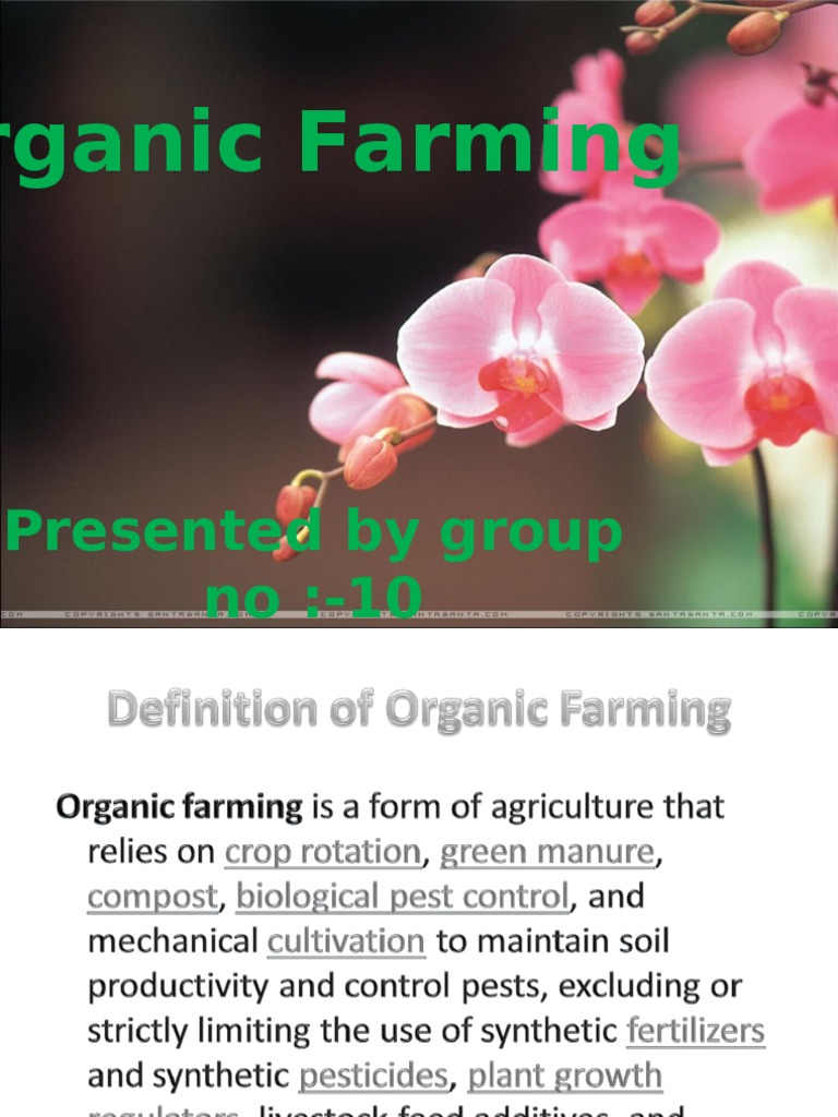 Organic Farming | PDF | Organic Farming | Manure