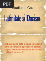 Latinitate Si Dacism | PDF