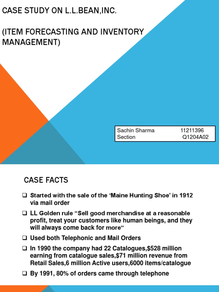 L.L.Bean Case Study: Inventory Insights | PDF