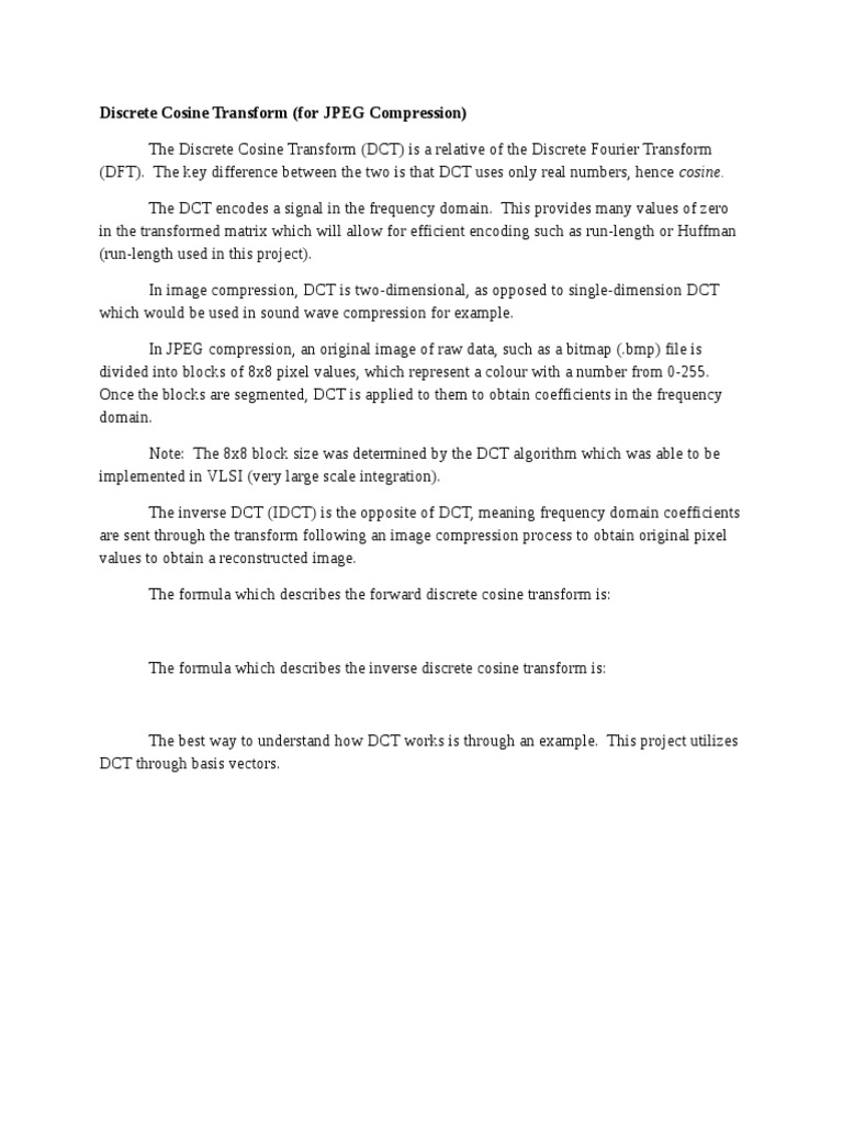 Report - DCT Section PDF | PDF