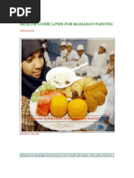 30 Day Ramadan Meal and Fitness Plan | PDF | Salad | Yogurt