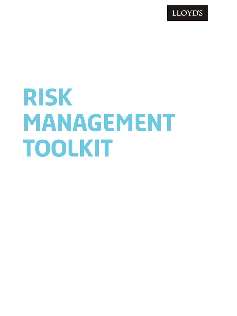 Risk Management Toolkit.pdf | Operational Risk | Franchising