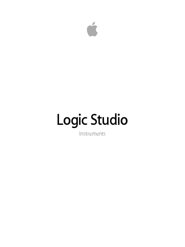 Logic Studio Instruments (En) PDF | PDF | Synthesizer | Garage Band