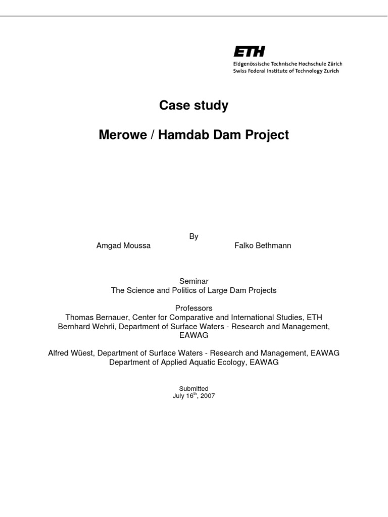 Merowe Dam | PDF | Sudan | Nile