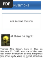 Edison and the Electric Light Bulb | PDF | Thomas Edison | Incandescent ...