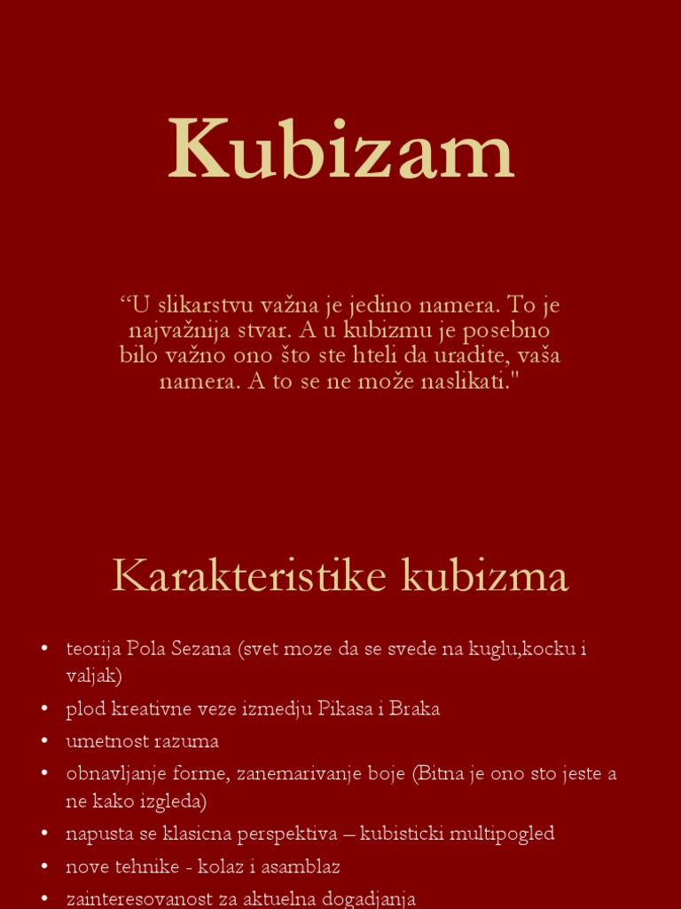 Kubizam | PDF