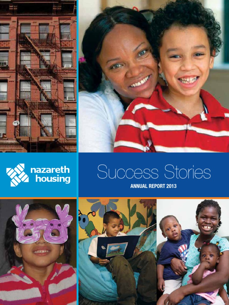 Success Stories - Annual Report 2013 | PDF | Homelessness | Fundraising
