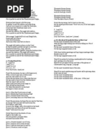 Cold Snap Lyrics - Hayes | PDF