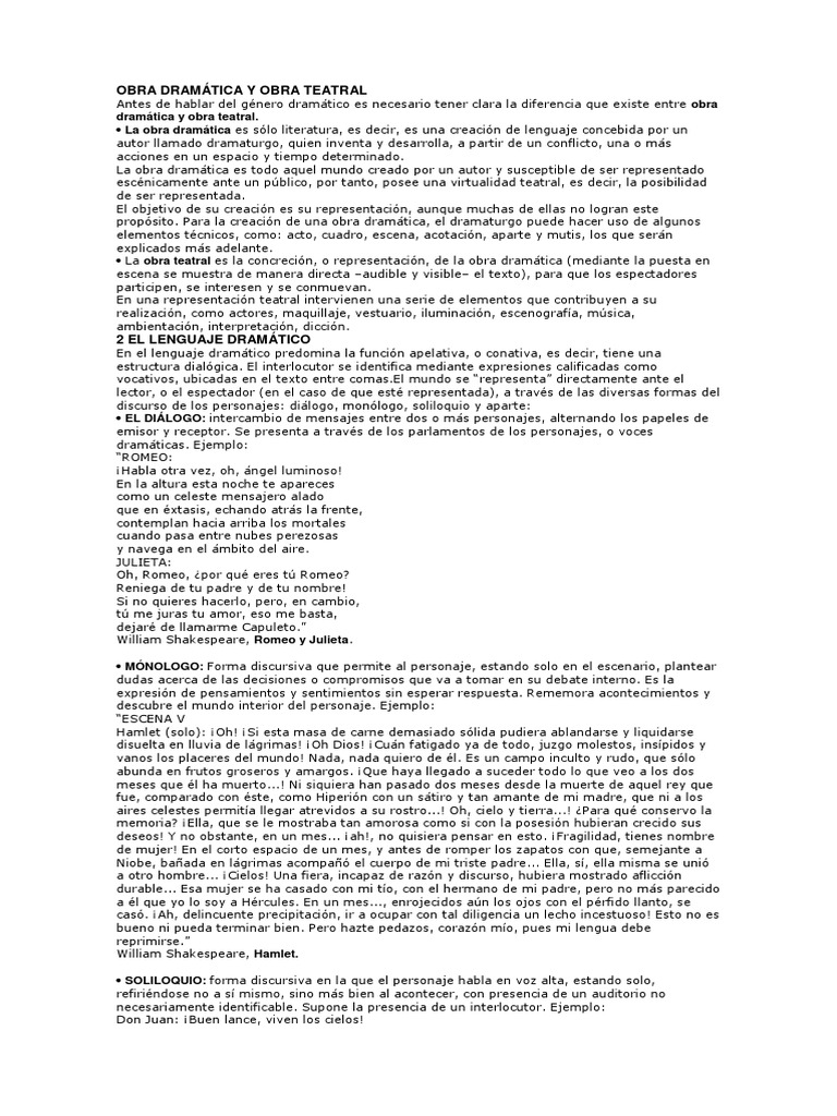 Obra Dramática Y Obra Teatral Descargar Gratis Pdf Teatro Comedia