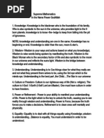 Supreme Lessons for Black Unity | PDF | Allah | God