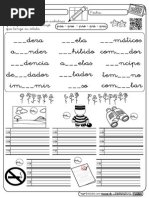 Actividades con sílabas pra, pre, pri, pro, pru | PDF