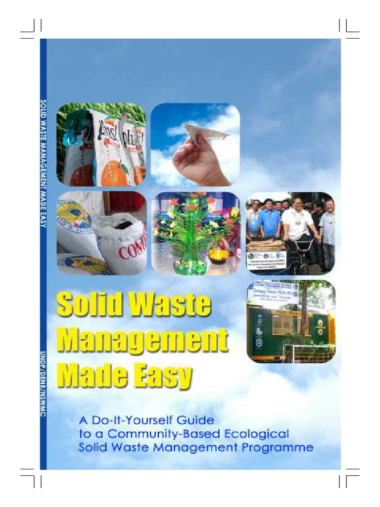 Community-Based Waste Management Guide | PDF | Municipal Solid Waste ...