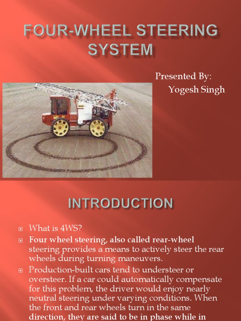 Four-Wheel Steering System | PDF