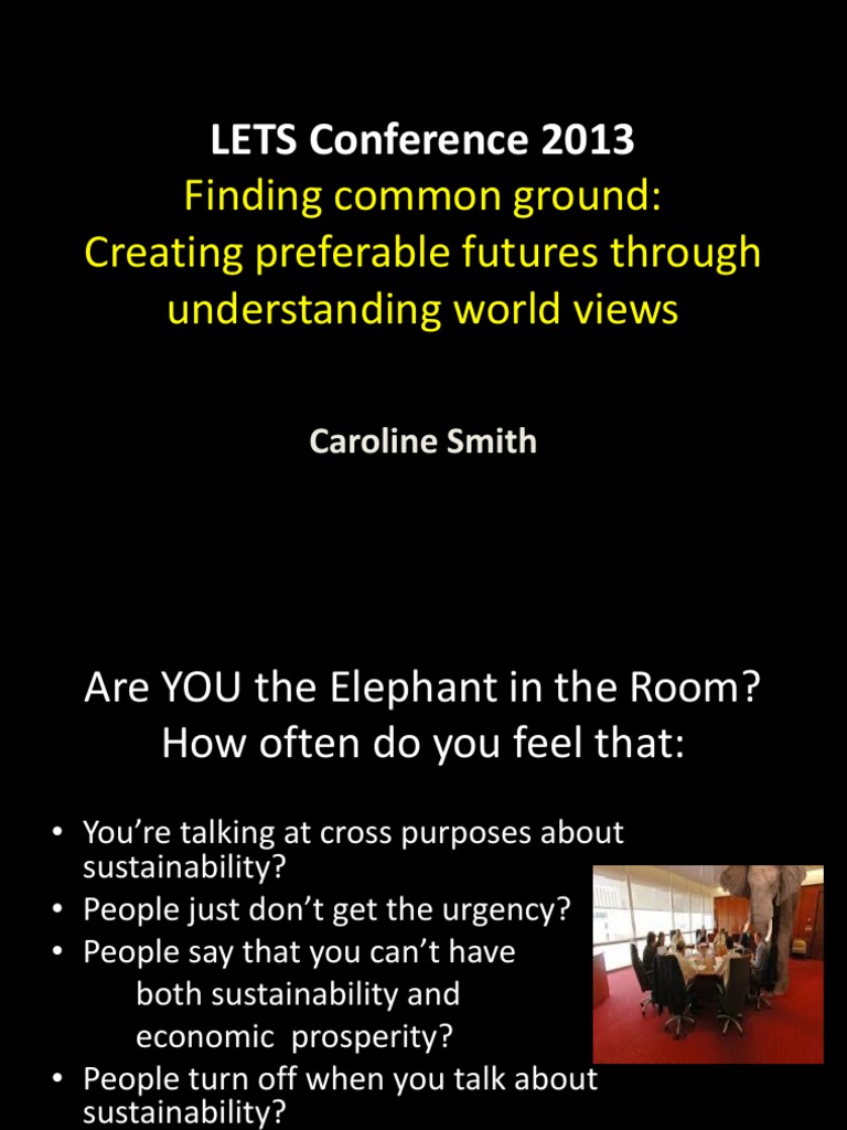 Caroline Smith - Integral Theory Presentation | PDF | Value (Ethics ...