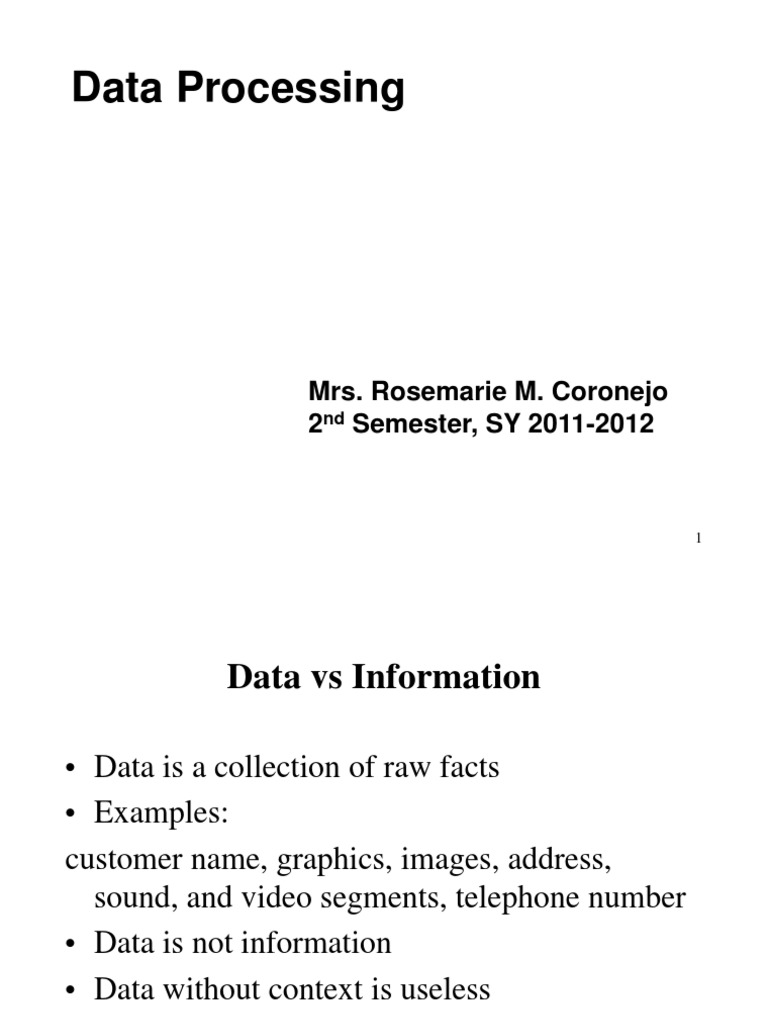 2 - Data Processing | PDF | Input/Output | Calculator