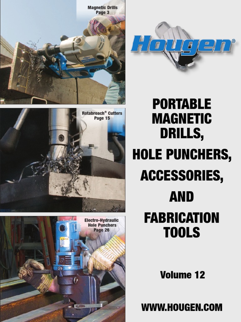 Hougen Catalog | PDF | Drill | Industrial Processes