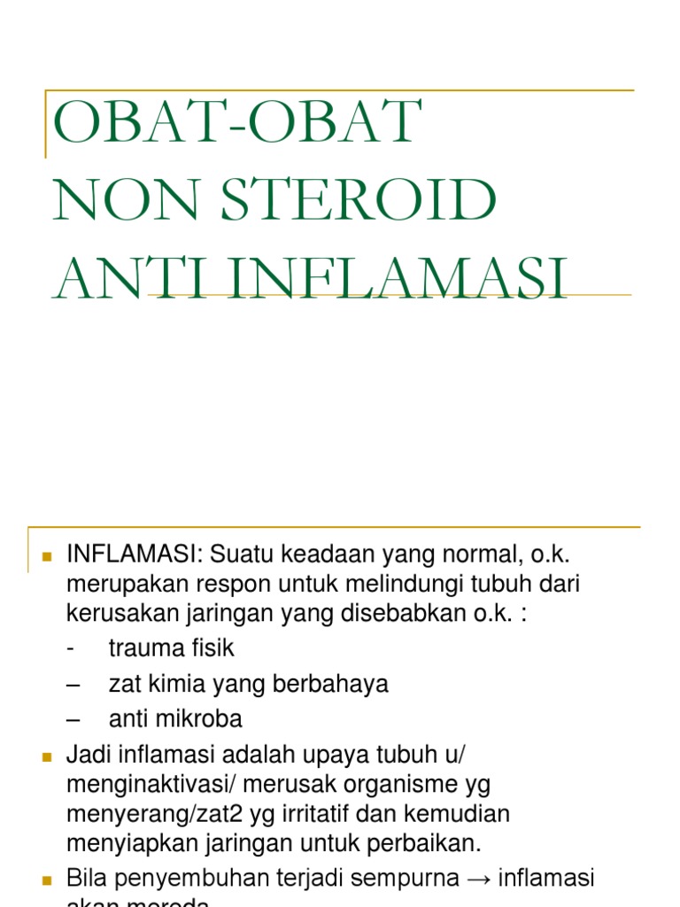 Obat Obat Nsaid | PDF