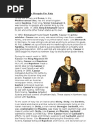 Key Figures in Italy's Unification | PDF