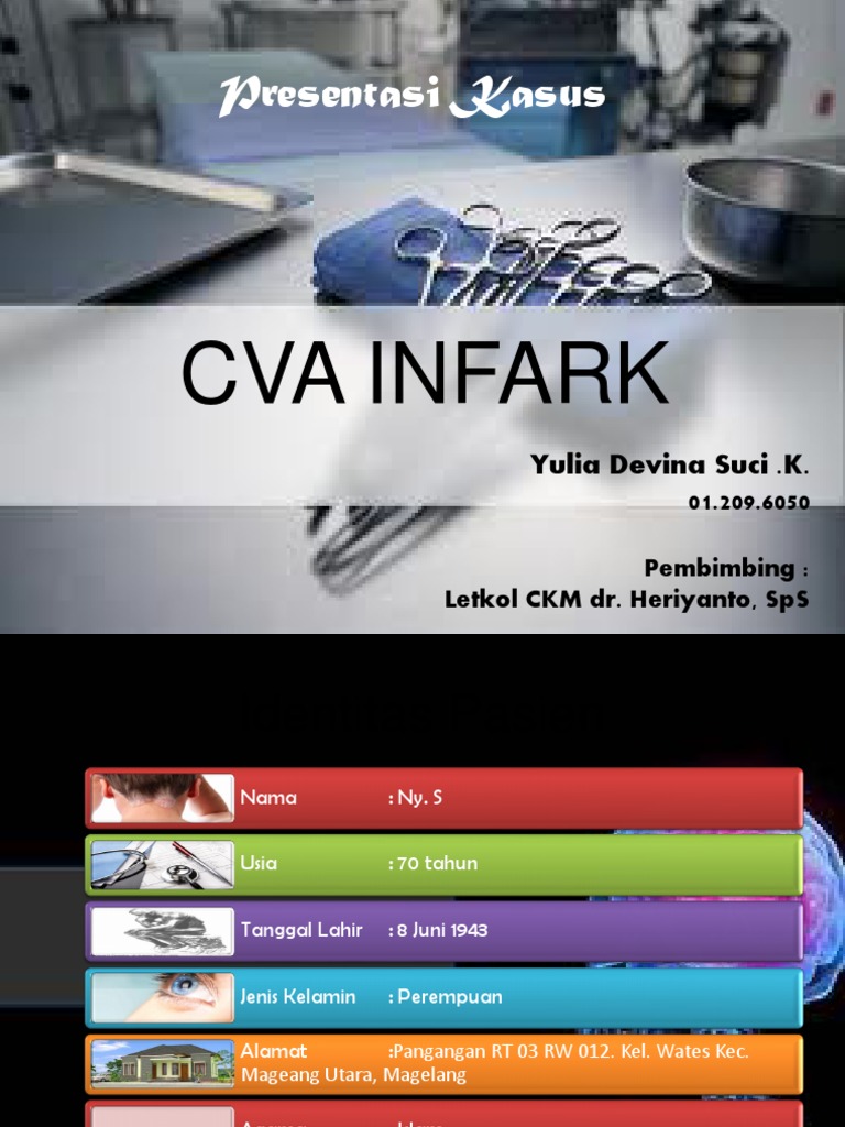Laporan Kasus CVA INFARK | PDF
