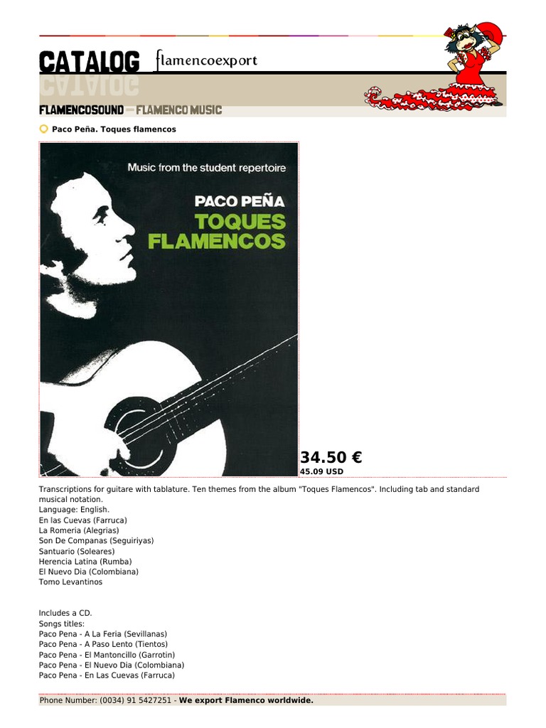 Exportación de Toques Flamencos | PDF | Arte