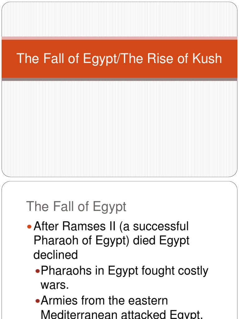 The Fall of Egypt | PDF | Travel | Classics