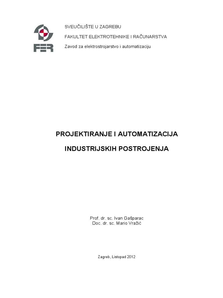 Projektiranje Industrijskih Procesa PDF | PDF