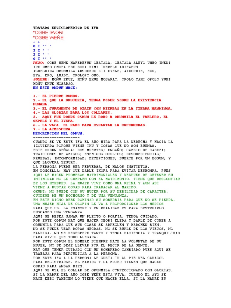 3 Ogbe Iwori-obge Wene