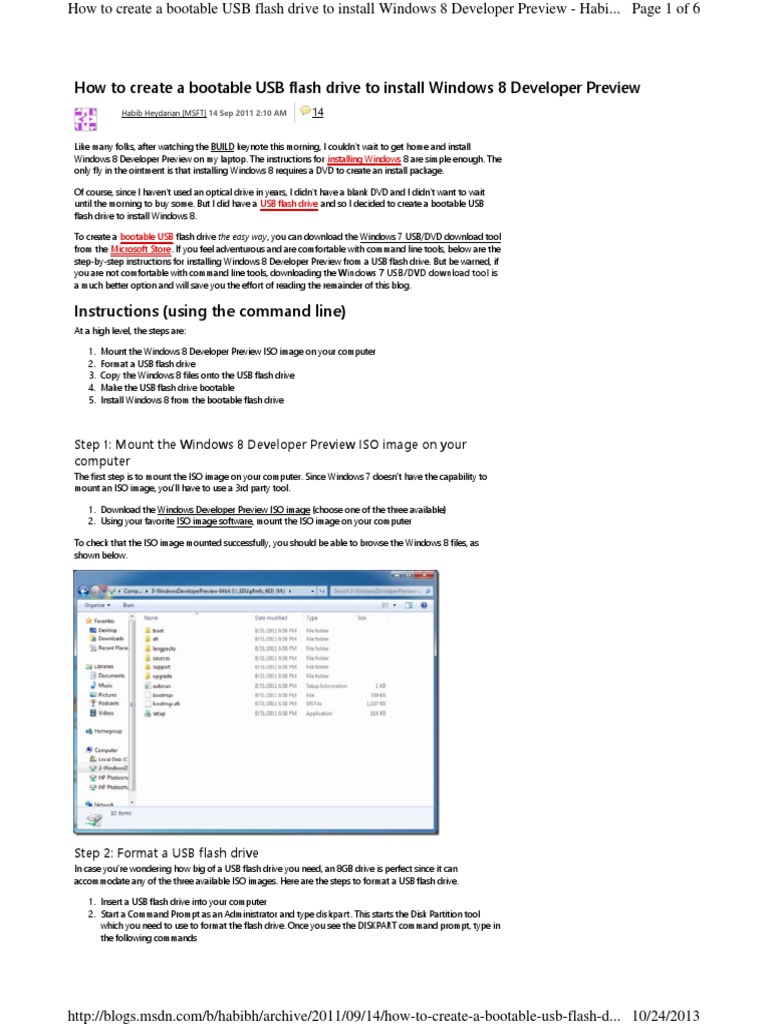 How To Create PDF | PDF | Booting | Usb Flash Drive
